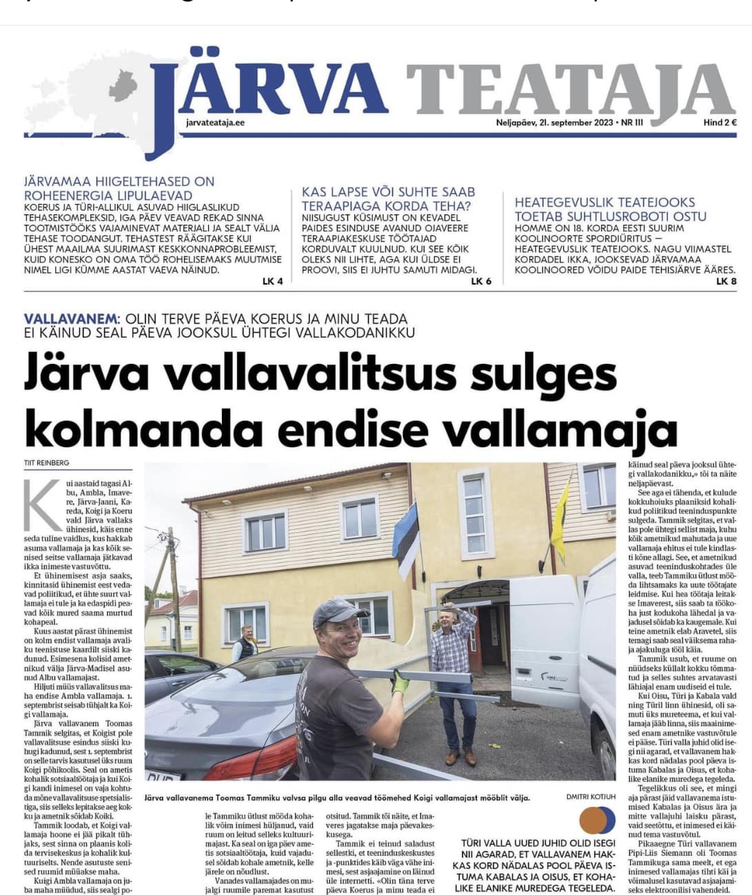 Lood meie tegemistest – Ojaveere